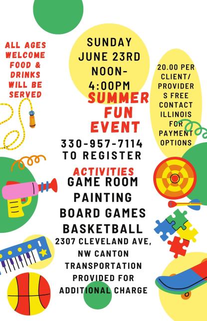 Summer Fun Event | Stark County Board of Developmental Disabilities